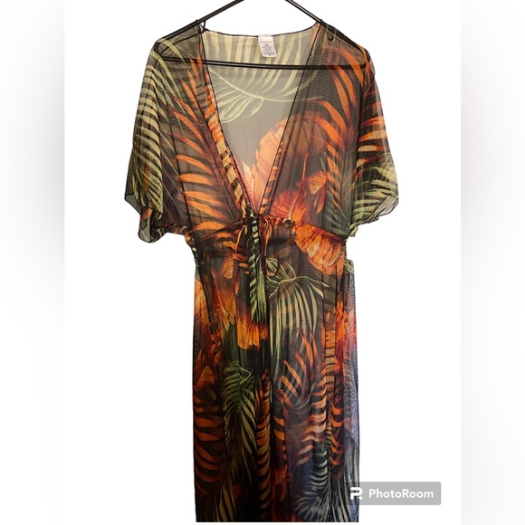 Time and Tru | Swim | Nwt Time And Tru Semi Sheer Swim Suit Beach Pool ...